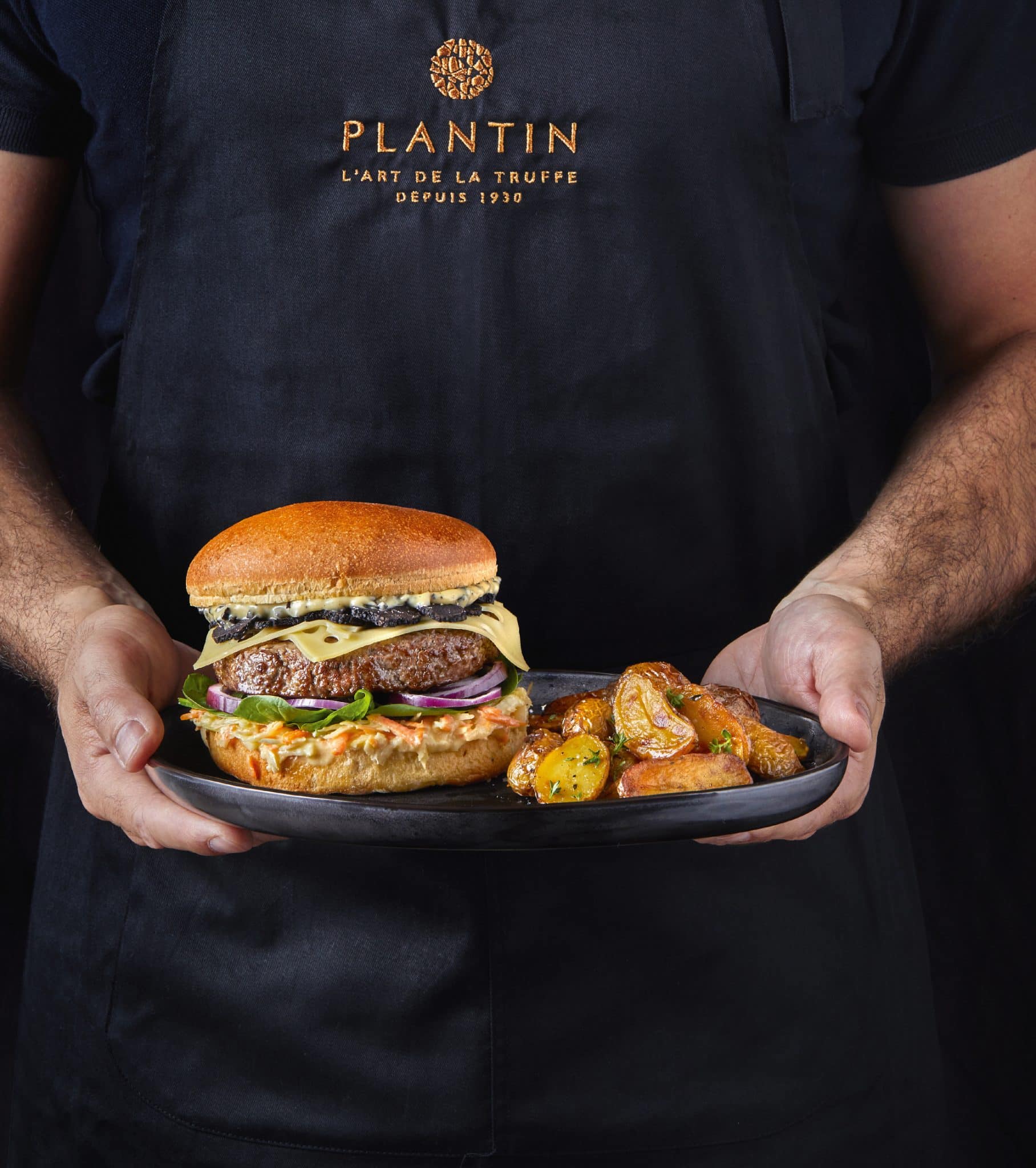 Burger version Plantin à la truffe noire - Magazine Plantin