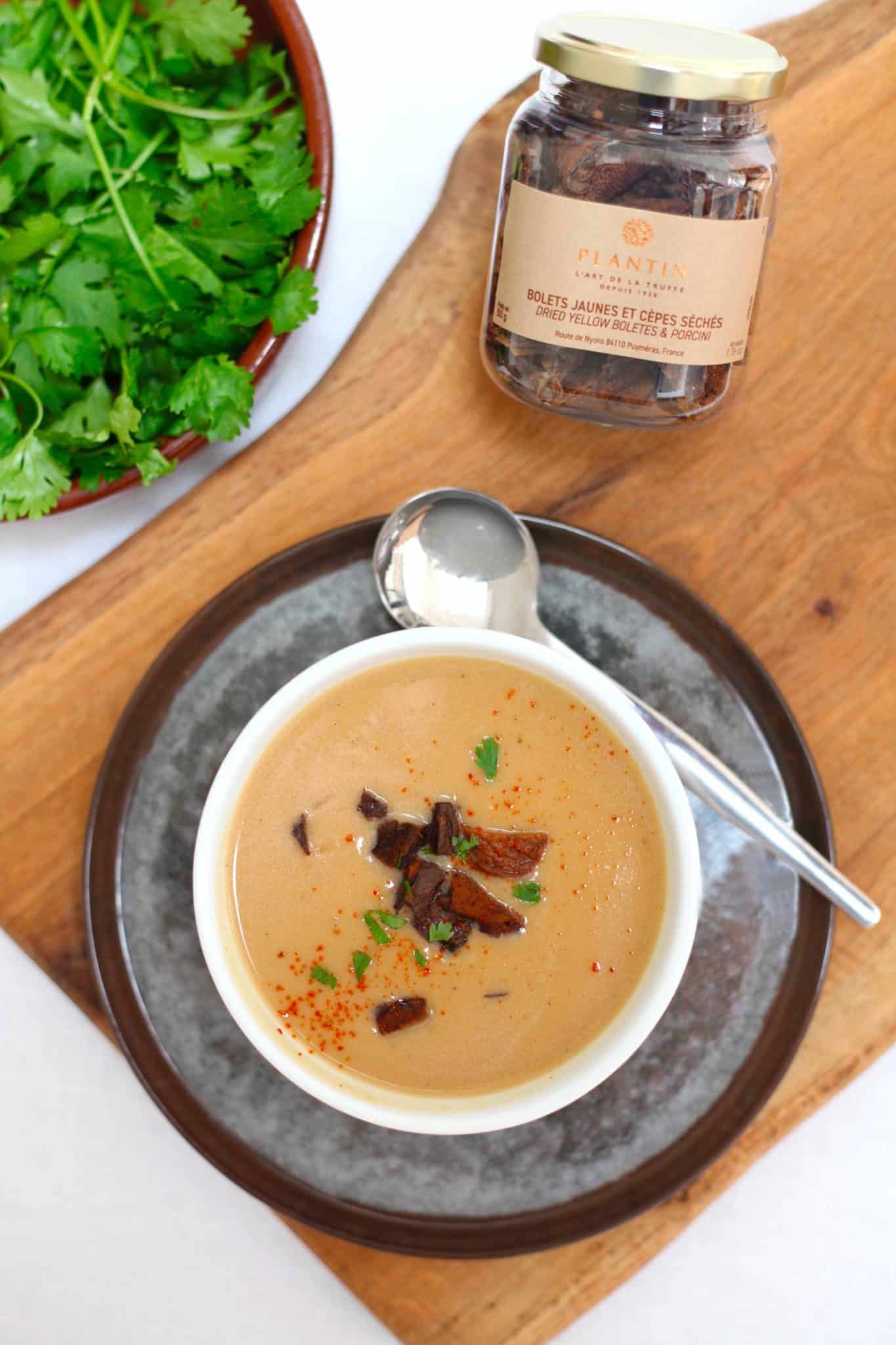 Sauce bolets jaunes et cèpes séchés - Magazine Plantin