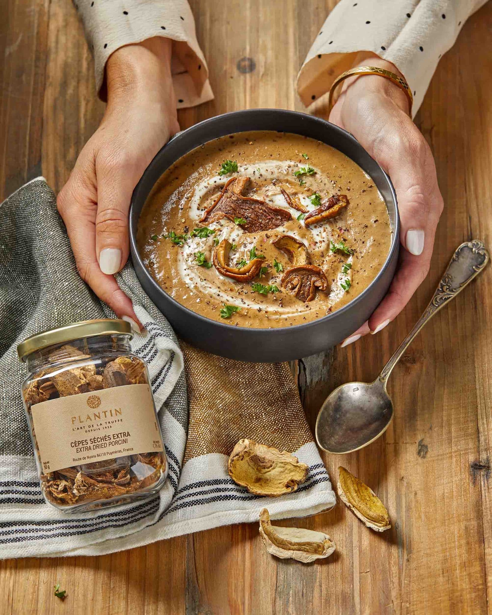 Velouté de cèpes - Magazine Plantin