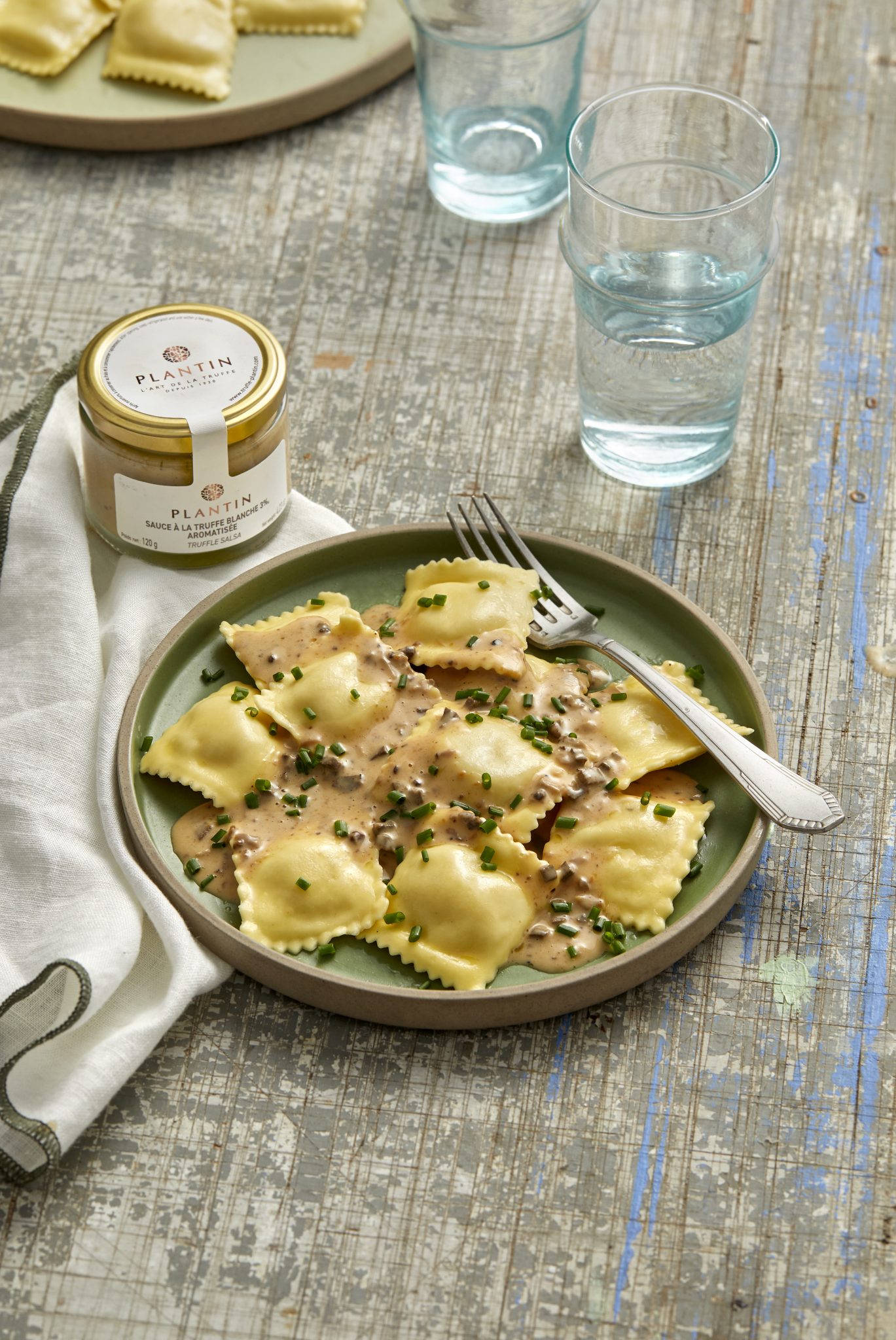 Ravioles de morilles et émulsion de lard fumé - Magazine Plantin